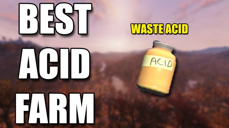 Fallout 76 Acid Farm | Fallout 76 Grind Guide - Kevduit